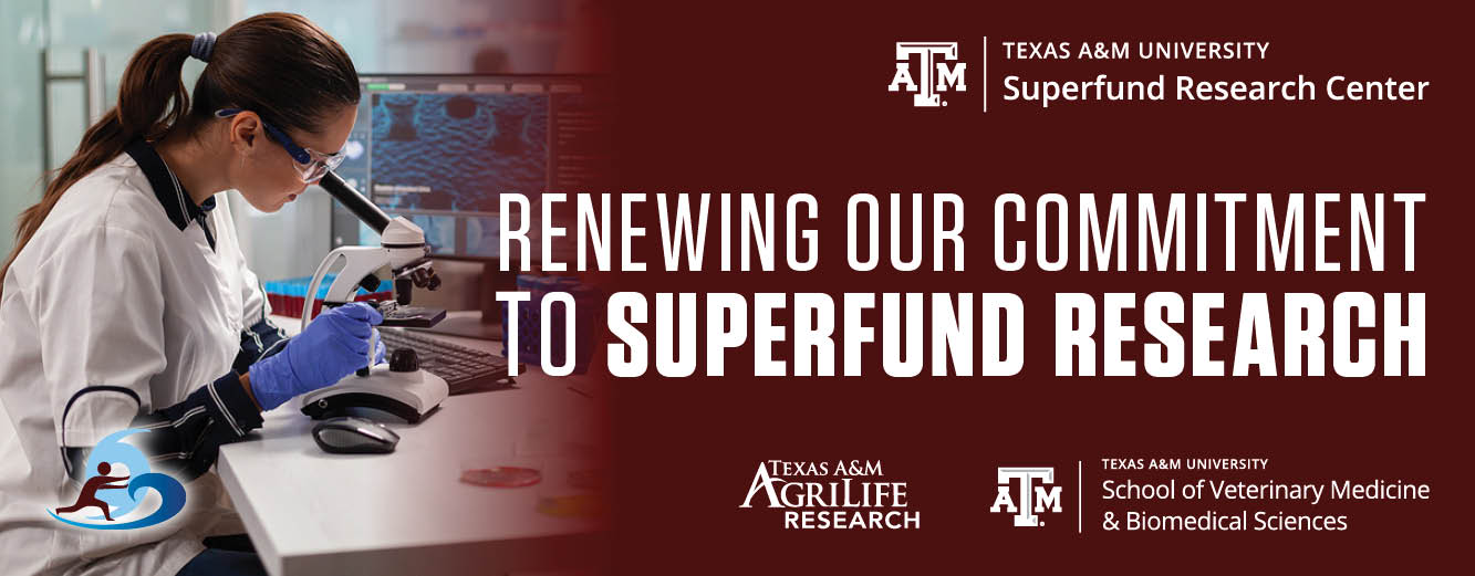Renewal of the Texas A&M Superfund Research Center - Texas A&M ...