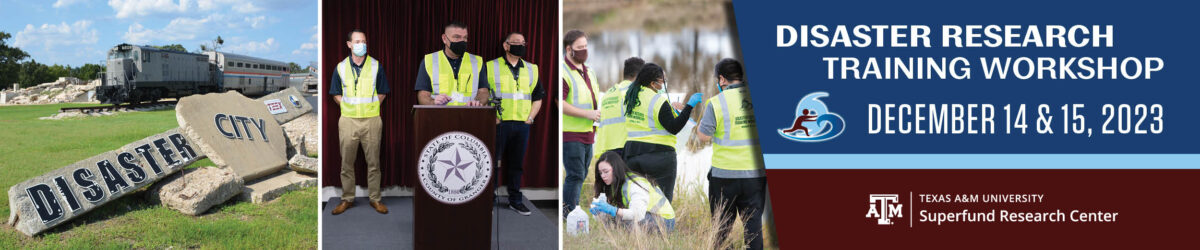 Disaster Research Training Workshop 2023 - Texas A&M University ...